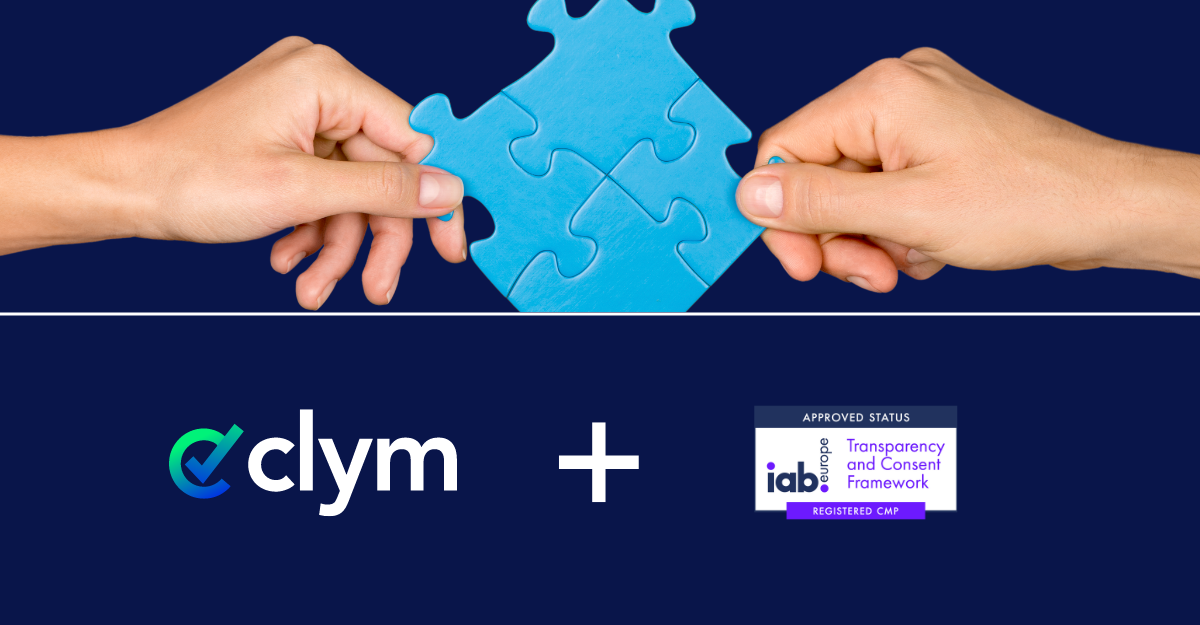 IAB transparency and Consent Framework integration with Clym