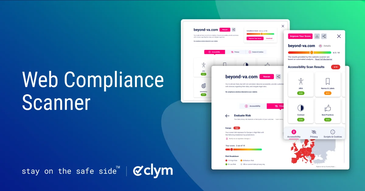 Clym’s innovative privacy and accessibility scanner for websites is now ...