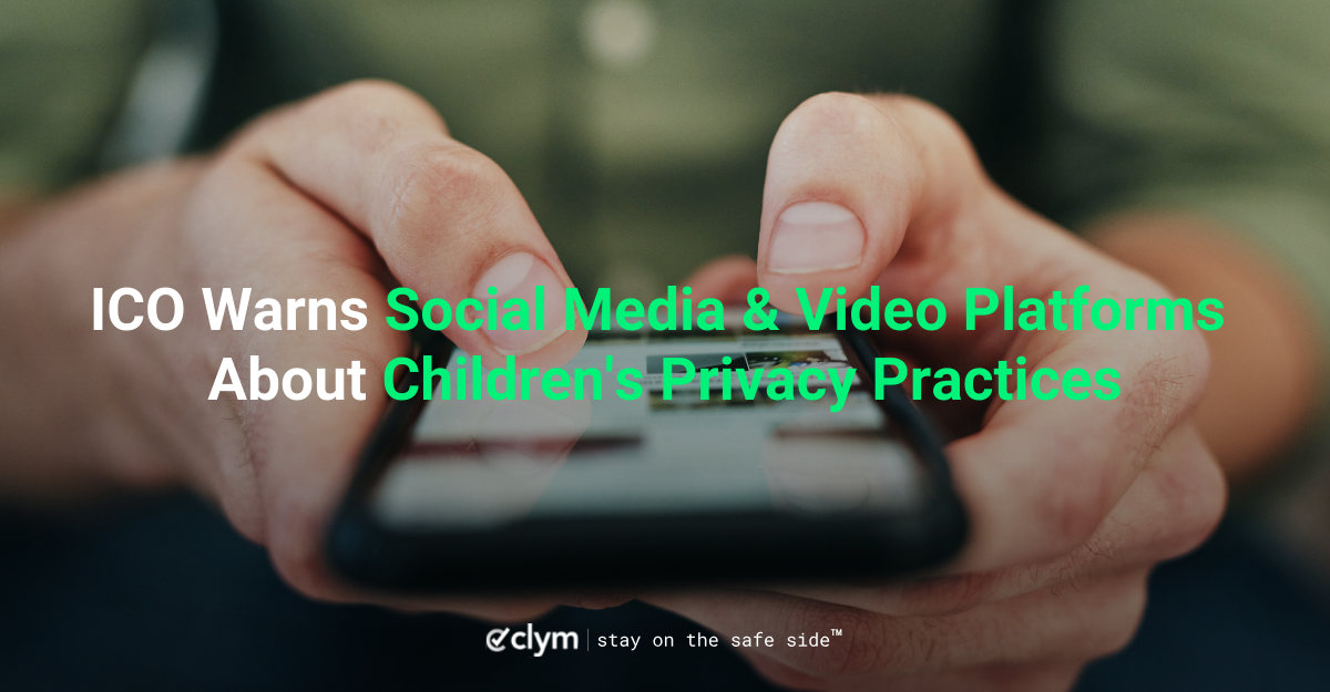 ICO warns social media & video platforms about children’s privacy practices